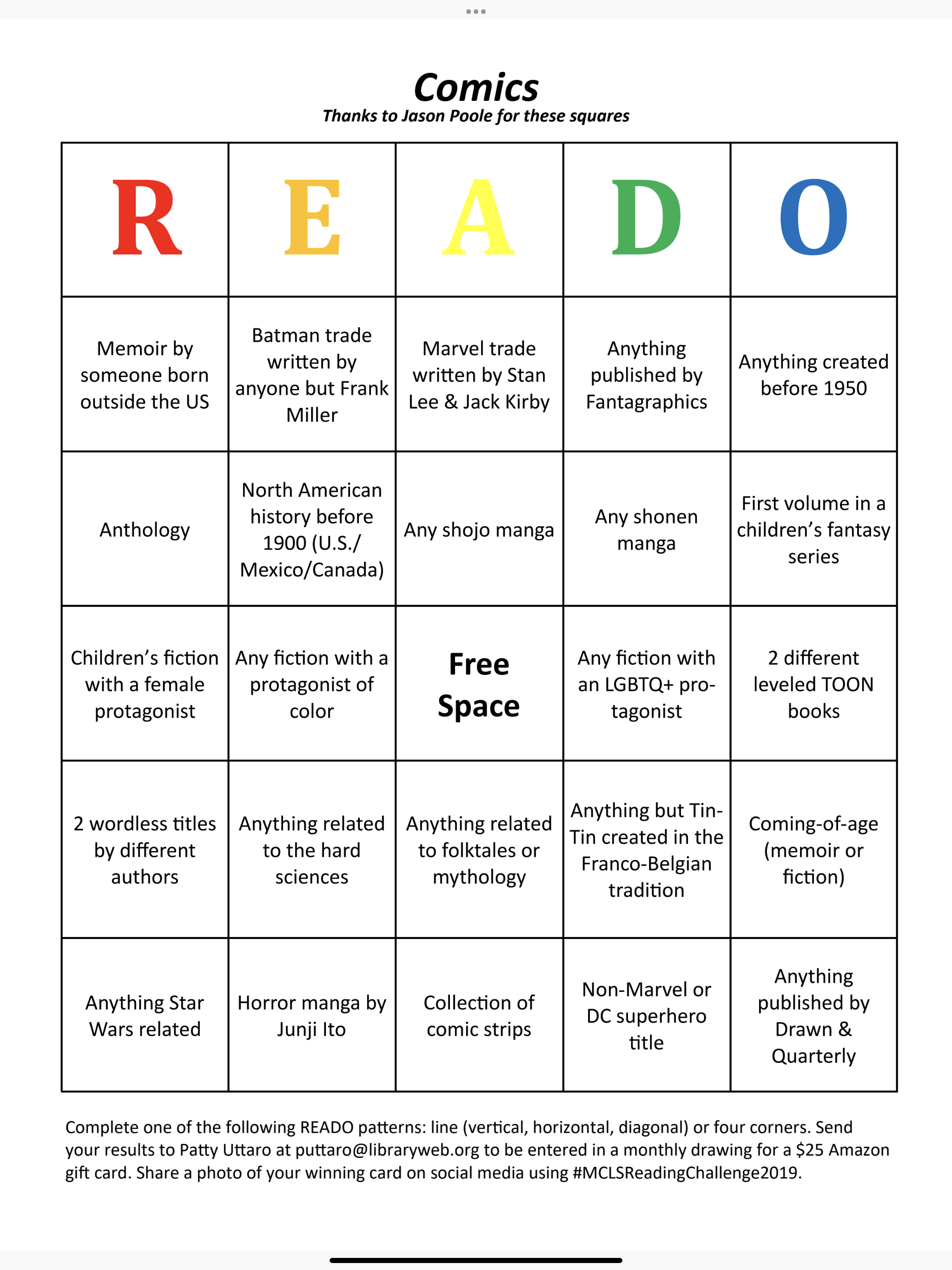 Reading Challenges – It's All About the Book
