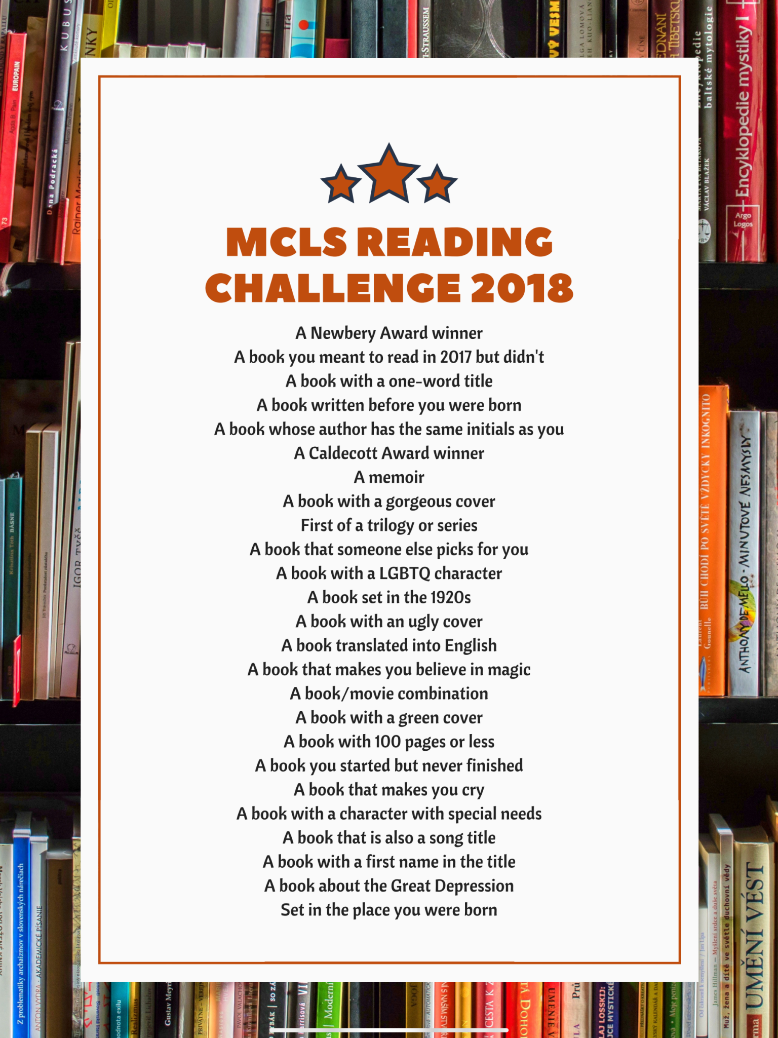 Reading Challenges – It's All About the Book
